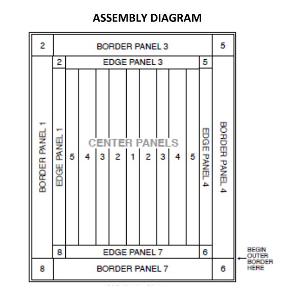 Updated Amish Bars Throw