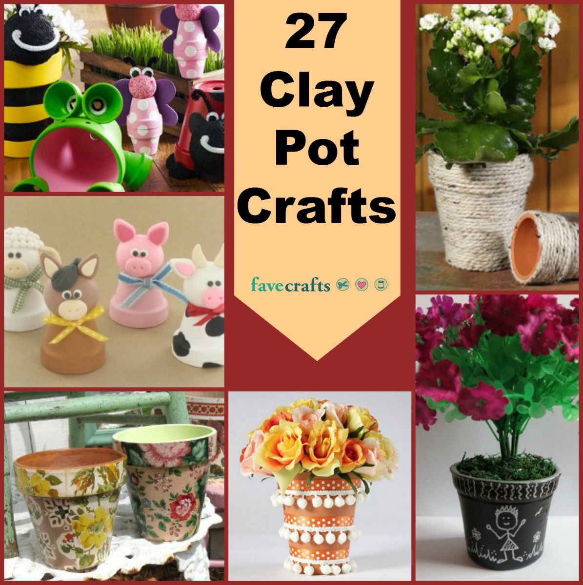31 Clay Pot Crafts | FaveCrafts.com