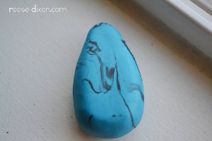 Faux Turquoise Necklace | FaveCrafts.com